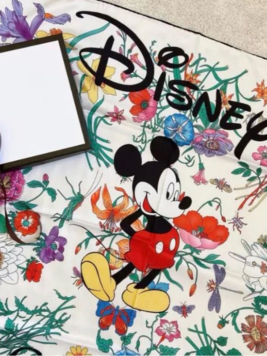 Disney | Accessories | Gucci Disney Flora Silk Scarf New No Box | Poshmark
